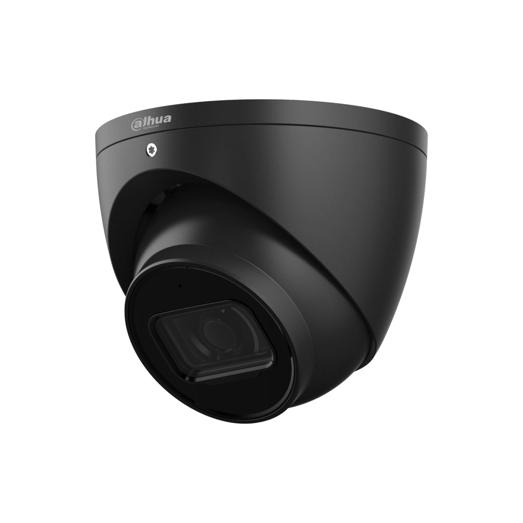 Dahua 4MP Starlight IP Black Turret Camera - Security Installations