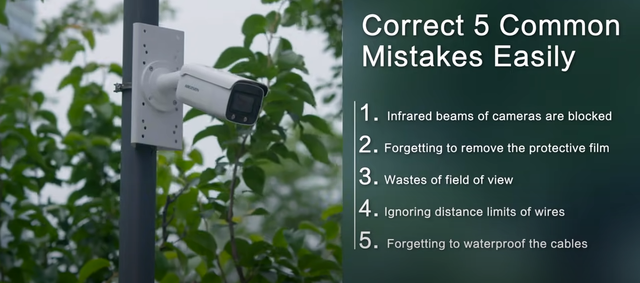 5 Common Mistakes When Installing Video Security System Security