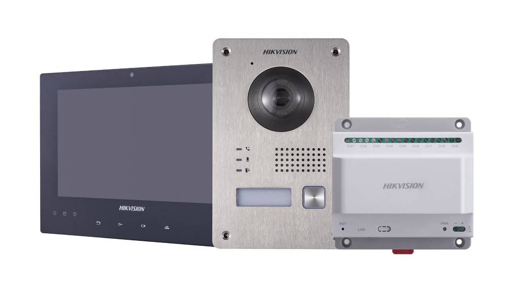 Hikvision 2 Wire Video Intercom Bundle - Security Installations